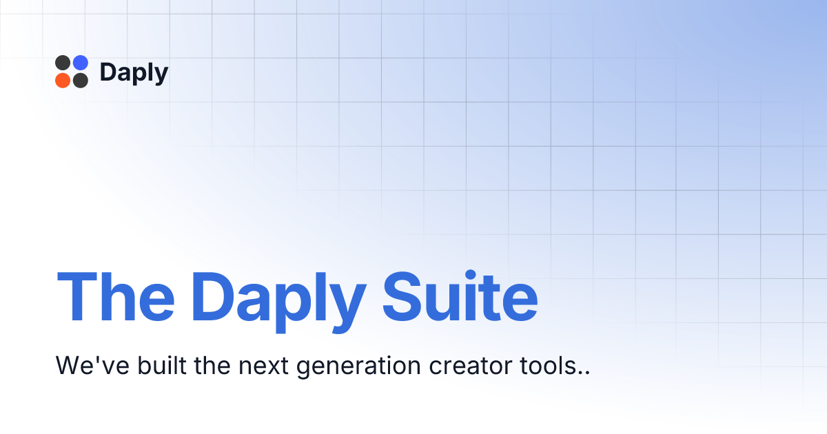 The Daply Suite | Daply